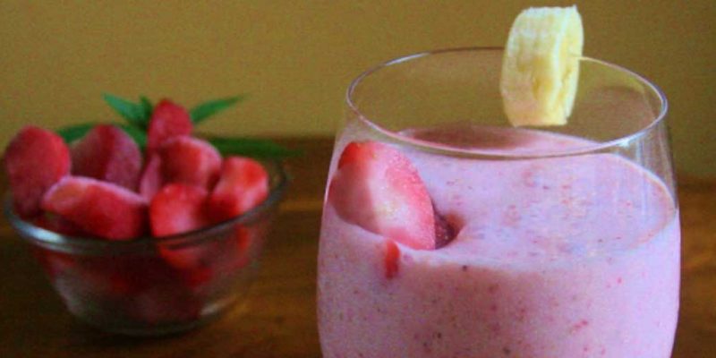 Smoothie de récupération fraise-banane - Run Ottawa