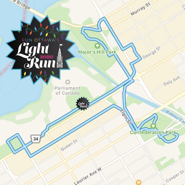 Run Ottawa's Annual 5K Light Run - Run Ottawa